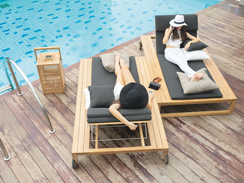 State Single Lounger - La Qualite